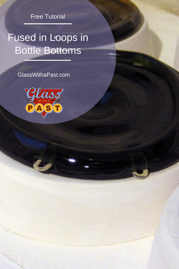 Fused in Loops in Bottle Bottoms - Glass With A Past