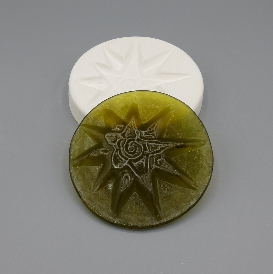 Star Bottle Bottom Mold - Glass With A Past